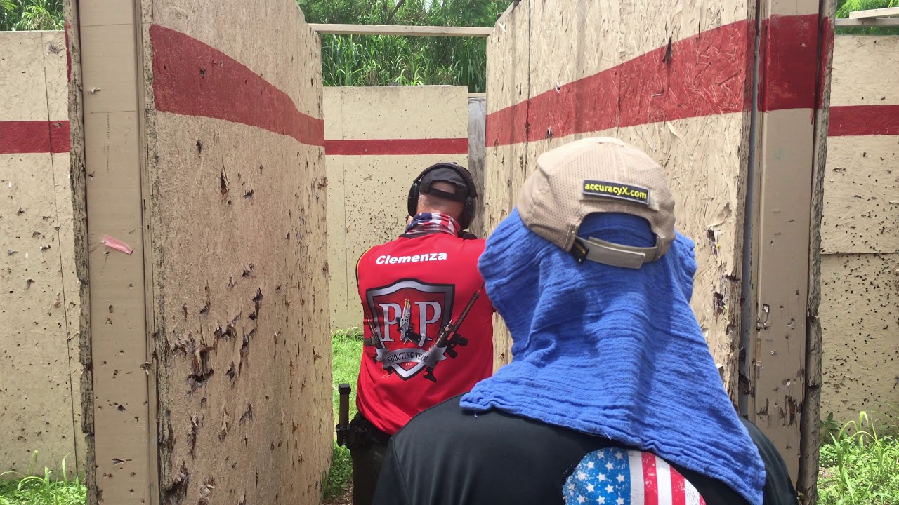 Clemenza Homestead Training Center 3Gun Match Shoot House Stage - YouTube