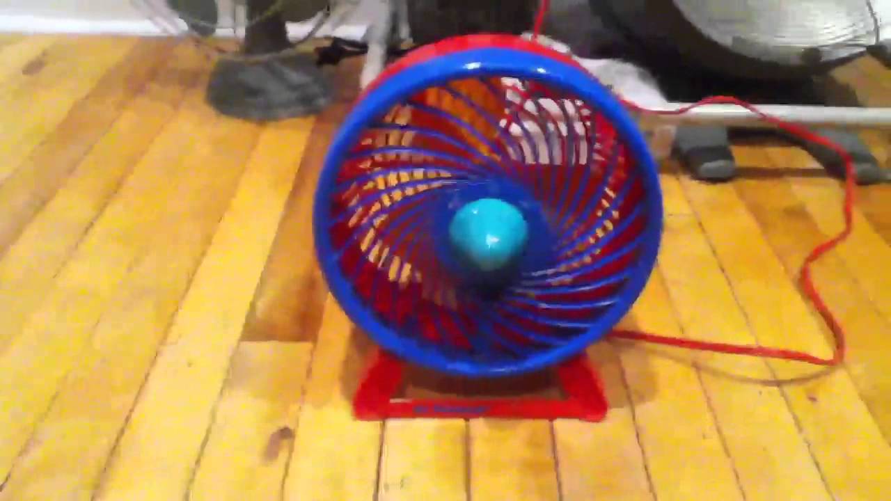 Air Duracraft multicolor desk fan - YouTube