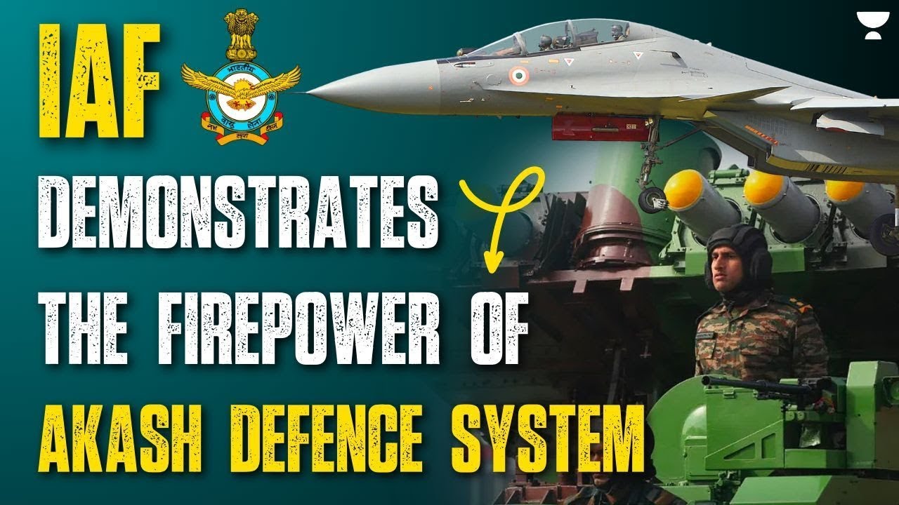 Big News | IAF Demonstrates the Firepower of the Akash Defence System ...