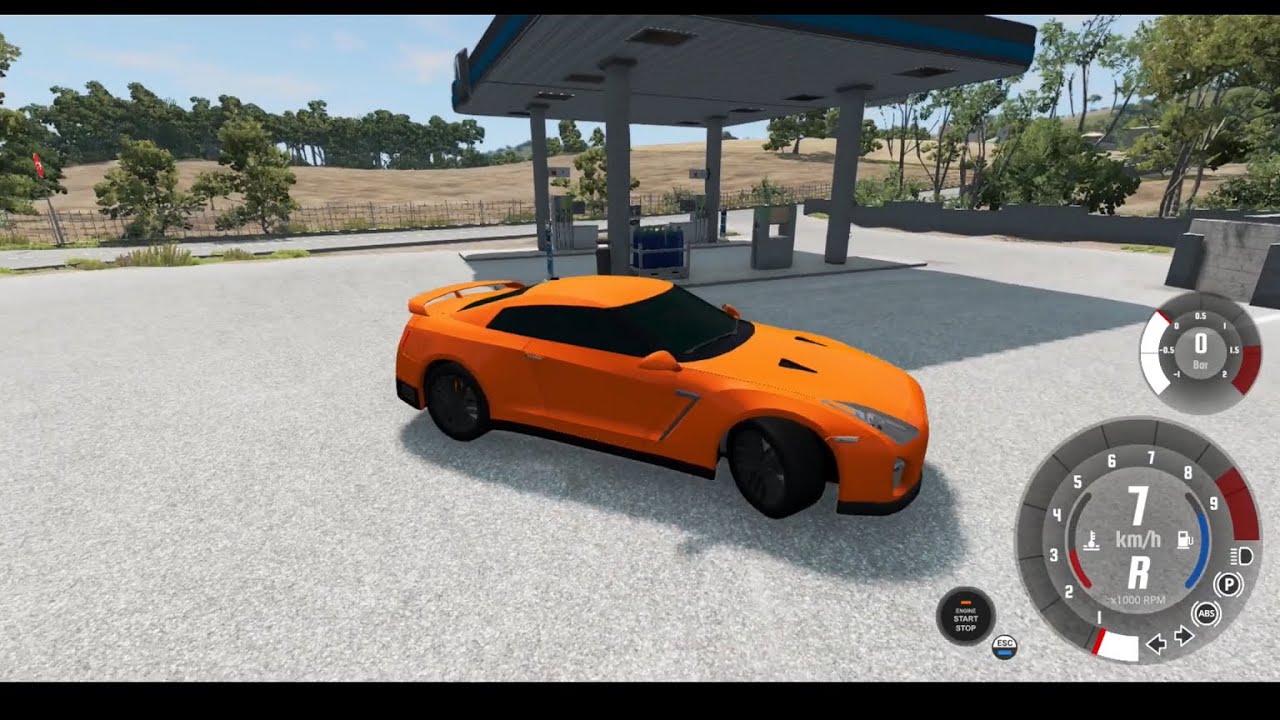 Passeio Livre #34 (Nissan GT-R R35) / BeamNG Drive / Free Ride - YouTube