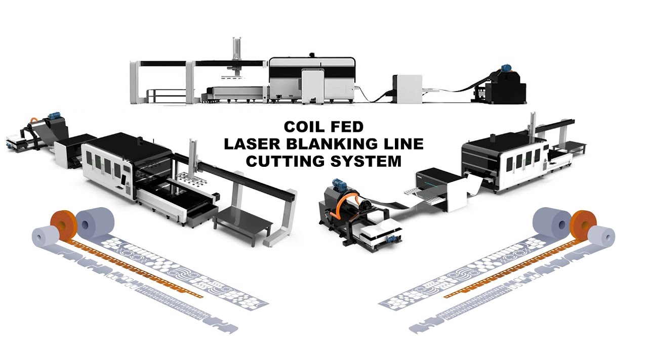 2023 Best Laser Blanking Line Machine: Automatic Coil Fed Laser Cutting ...