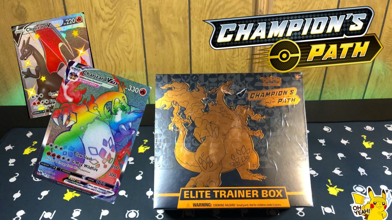 *HUGE PULLS* Opening my FIRST Pokemon Champion Path Elite Trainer Box ...