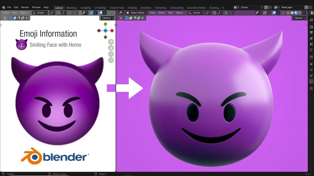 Icons To Blender With One Click! - YouTube