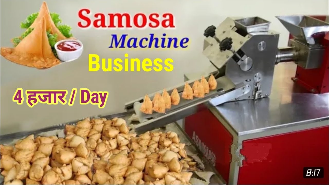 Samosa machine / समोसे बनाने की ऑटोमेटिक मशीन / Samosa making machine ...