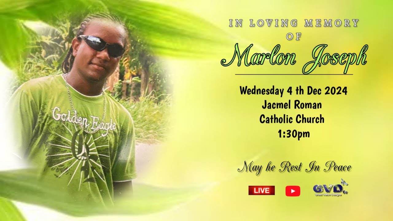 In Loving Memory of Marlon Joseph - YouTube