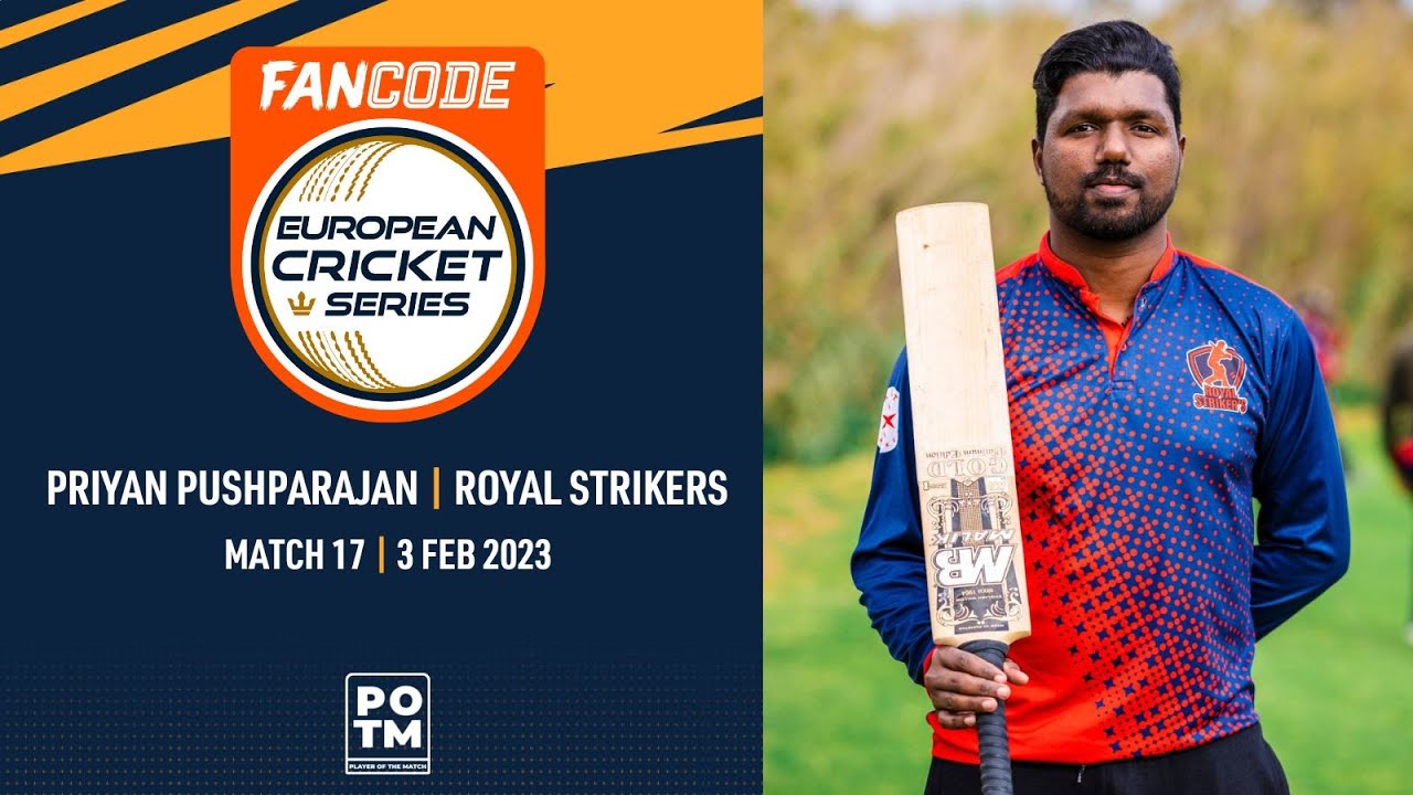 POTM: P.Pushparajan - RST vs GOZ | Highlights | FanCode ECS Malta ...