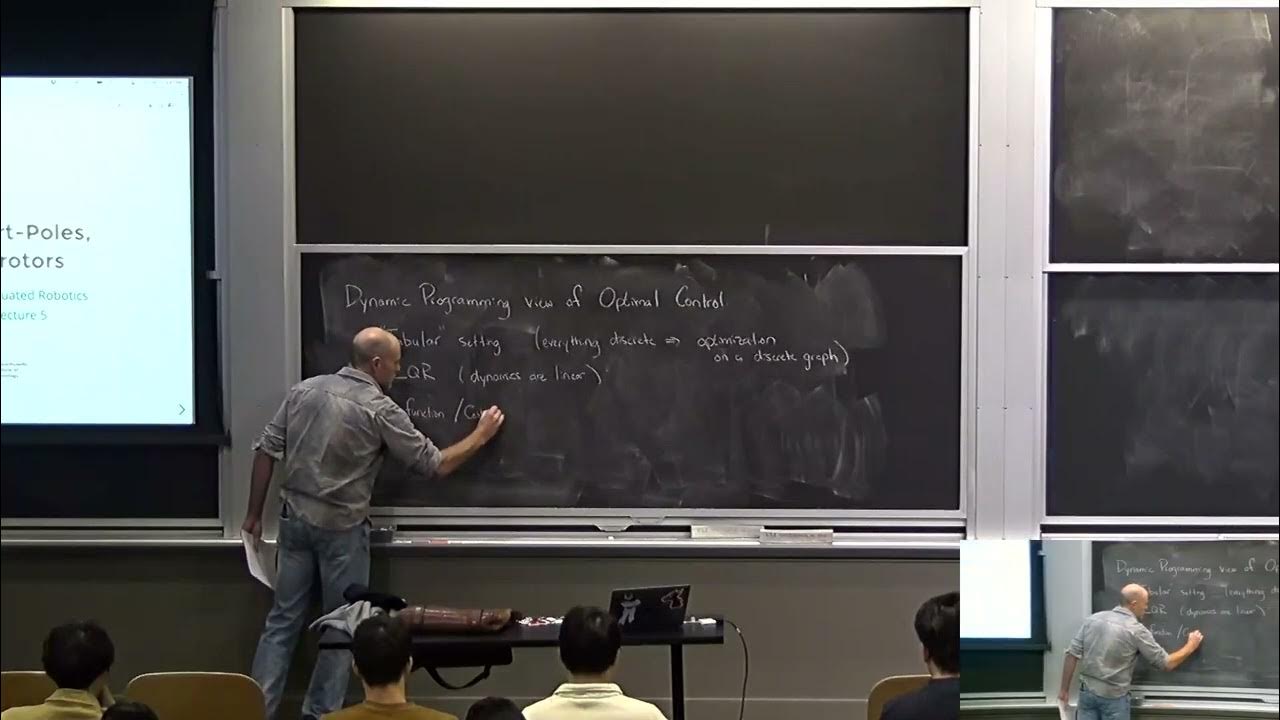 Spring 2023 6.8210 Lecture 5: Acrobots, Cart-poles, and Quadrotors I - YouTube