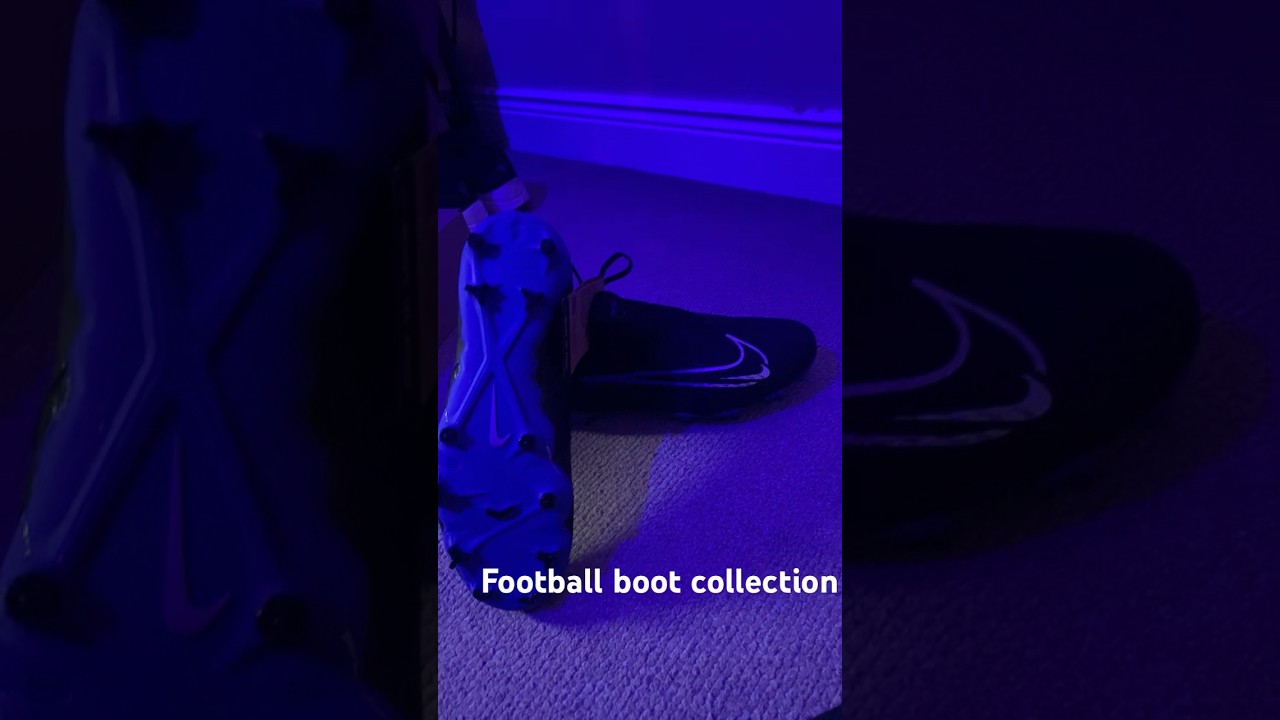 Football boot collection - YouTube