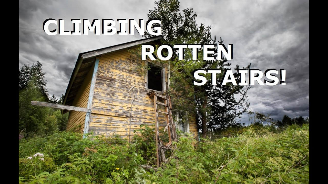 Urban Exploration: House in the Field (difficulties getting in!) - YouTube
