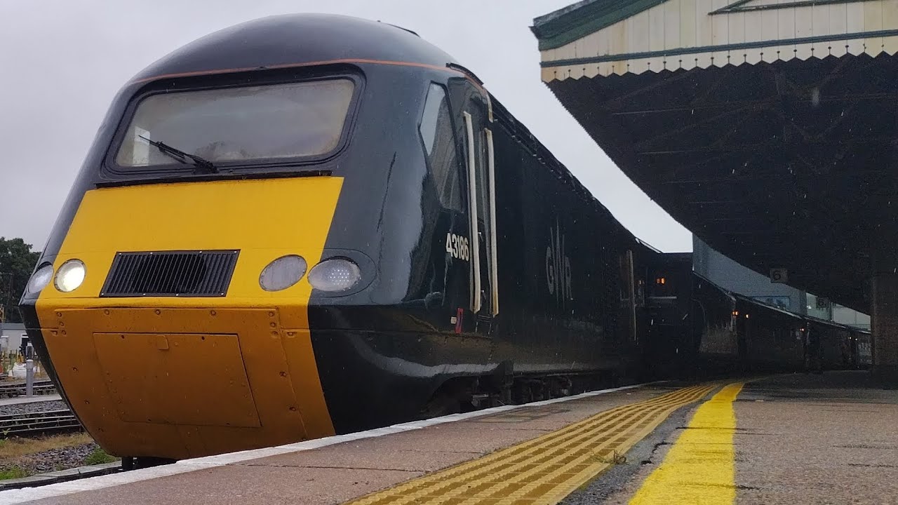 class 43 leaving Exeter St.Davids - YouTube