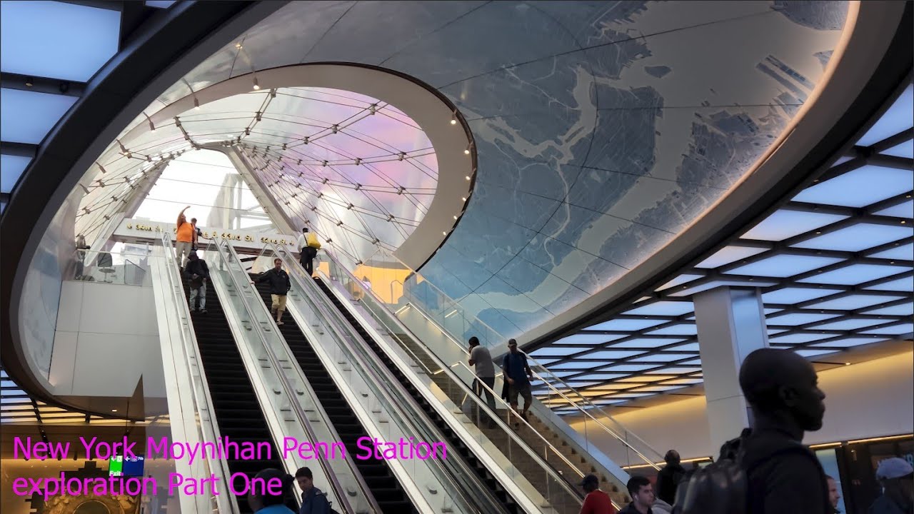 New York Moynihan Penn Station exploration Part One: Amtrak, LIRR, NJ ...