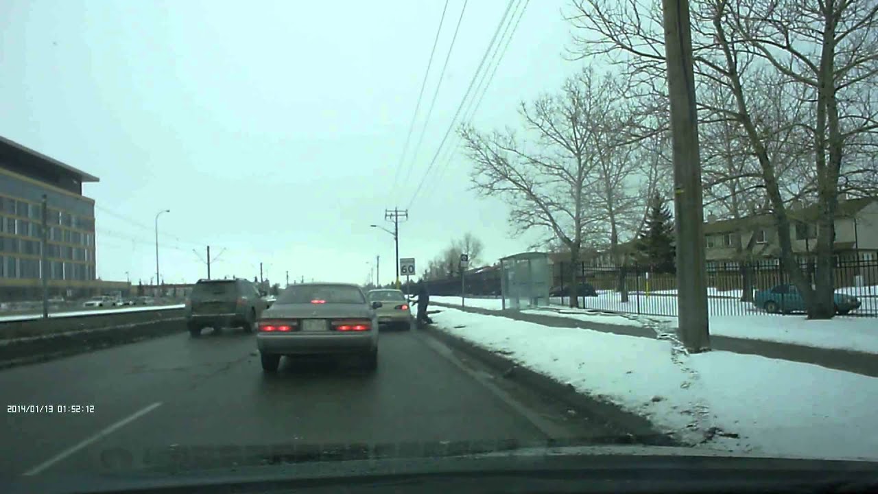 Road and traffic of the City of Calgary - YouTube