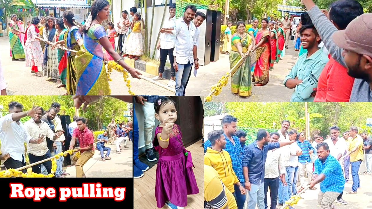 2023 Ayudha poojai celebration | Rope pulling | part 1 - YouTube