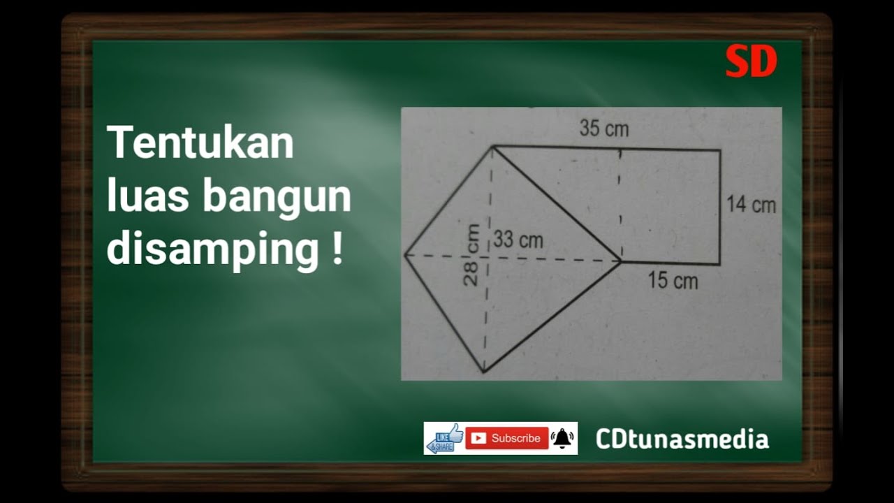 LUAS BANGUNAN GABUNGAN (Layang-layang & Trapesium) - YouTube