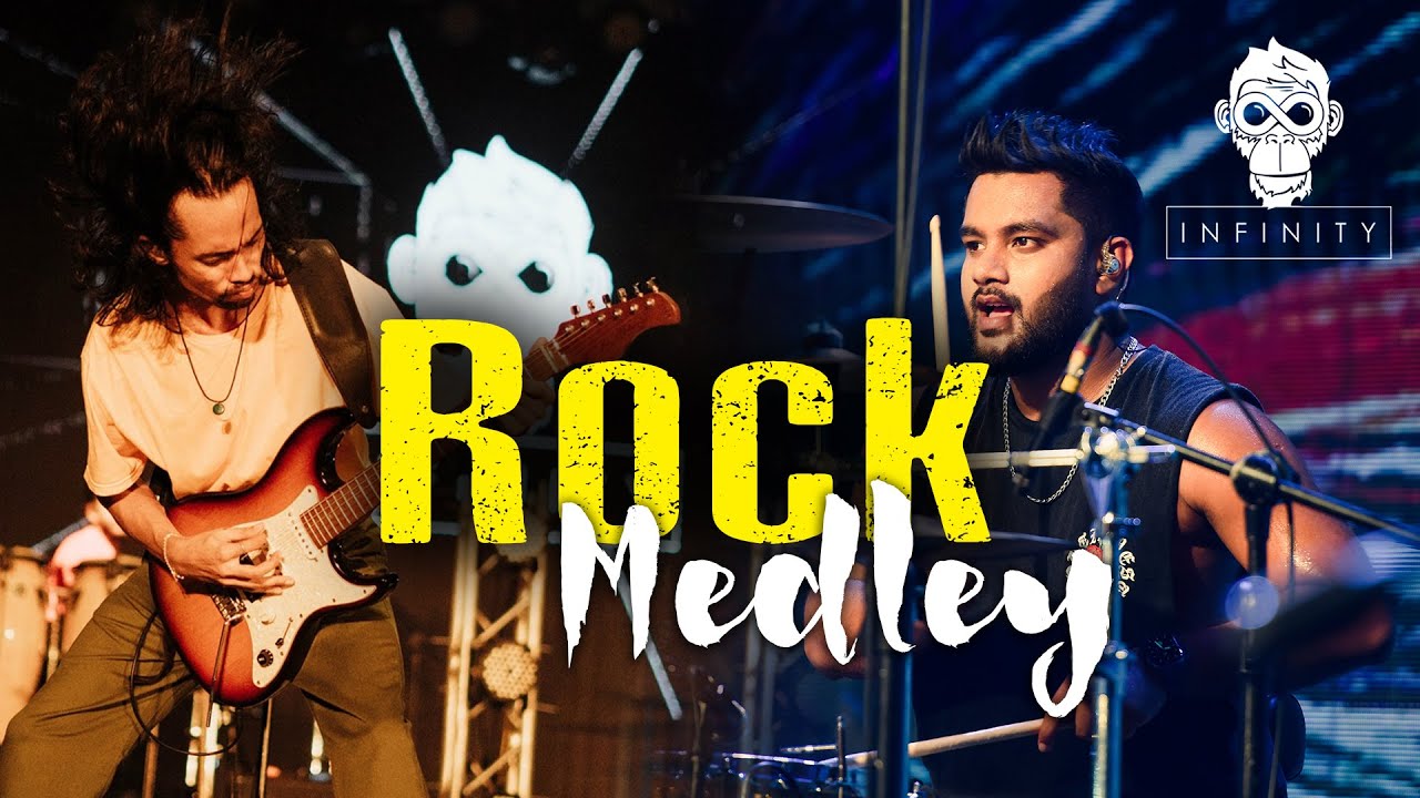 Rock Medley | @SarithSurithMusic VS @InfinitySL - YouTube