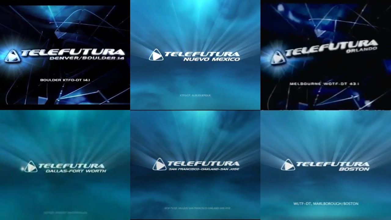 TeleFutura Affiliates Compilation Station IDs 2006-2012 - YouTube