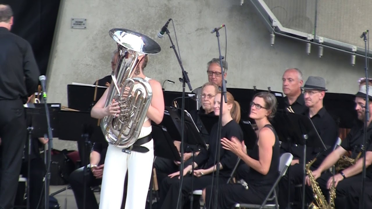Tuba Concerto by Broughton played by the Denver Municipal Band; tuba ...