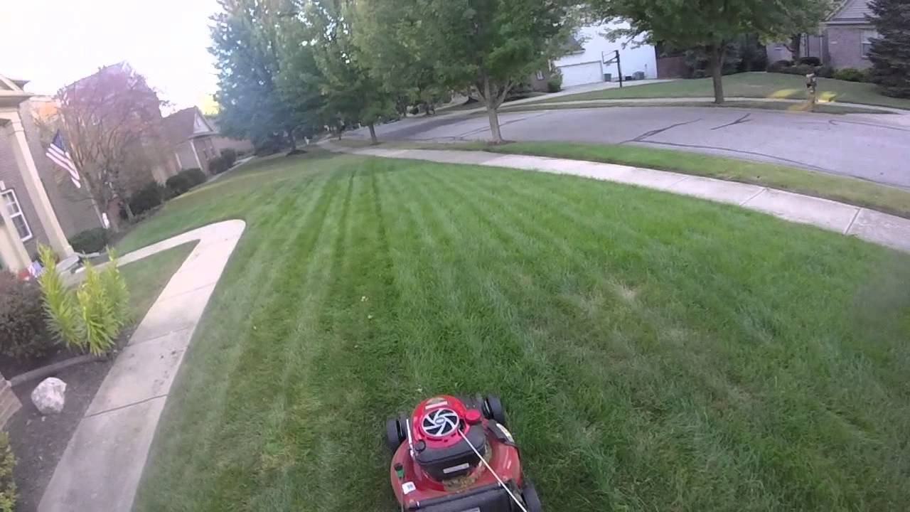 September Lawn Cutting Video 2015 - YouTube