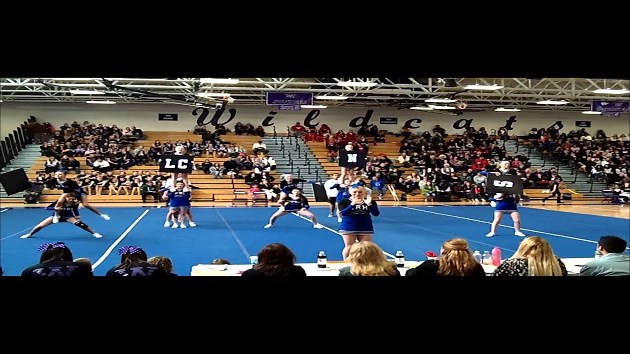 Highlands Ranch Falcon JV Cheerleader State 2013 - YouTube