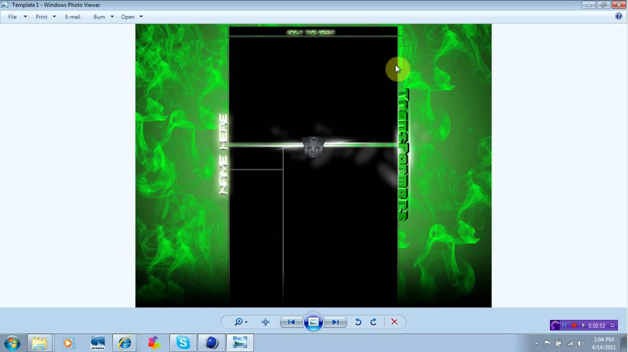 GFX+ Template Pack 1 - YouTube
