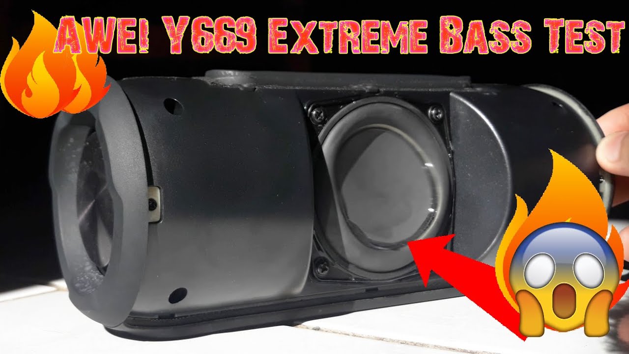 Awei Y669 BASS TEST EXTREME (Perfect Focus) - YouTube