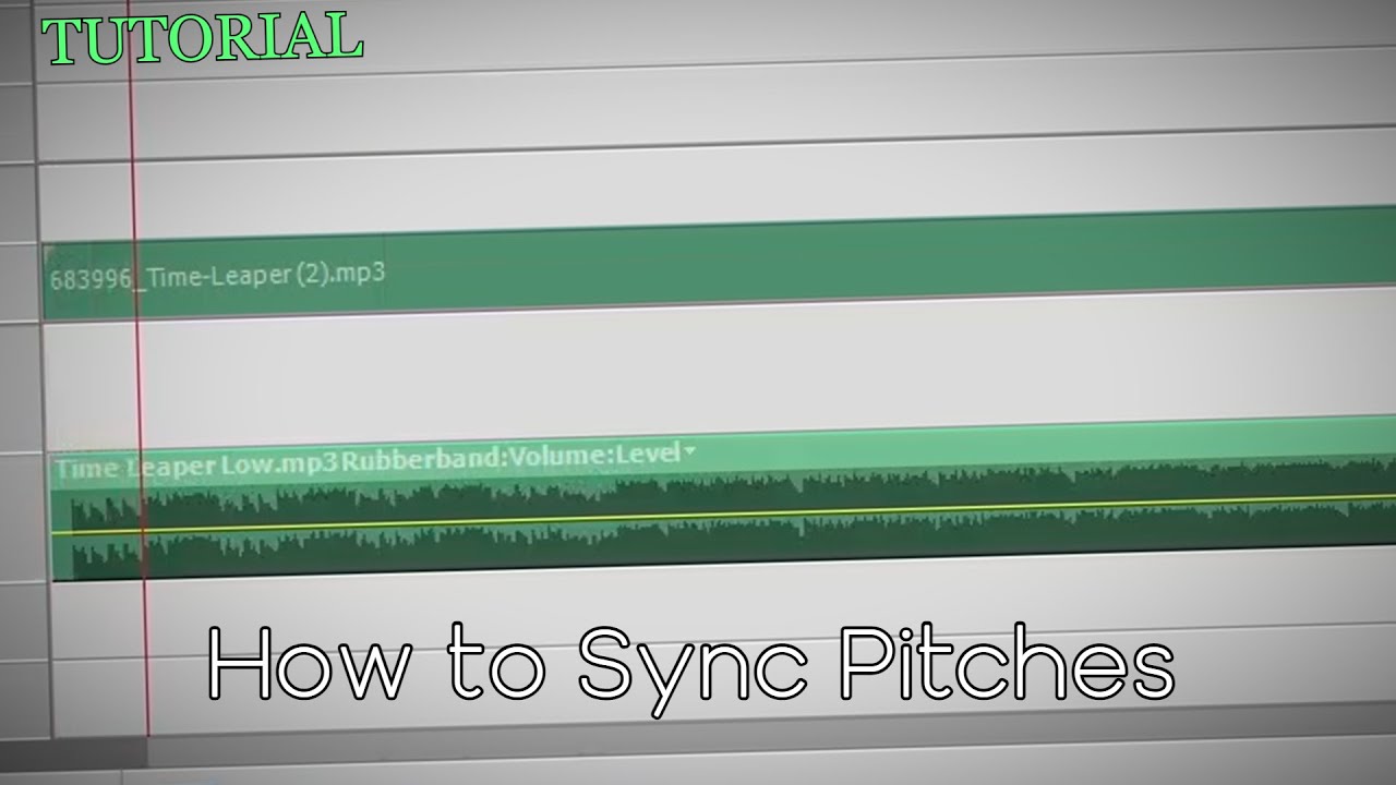 [TUTORIAL] How to properly sync pitched songs to work in game. - YouTube