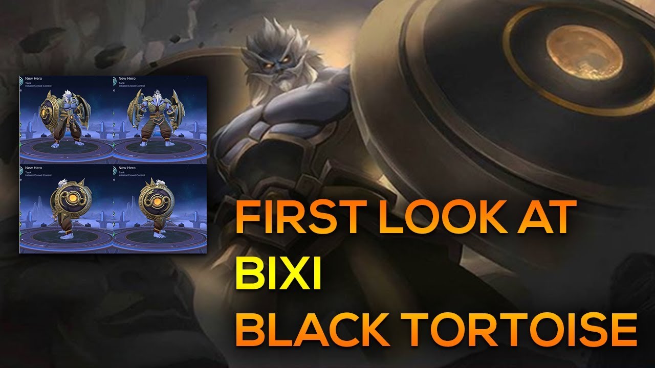 FIRST LOOK AT BIXI THE BLACK TORTOISE! NEW HERO IN ML | GOSU PAULO ...