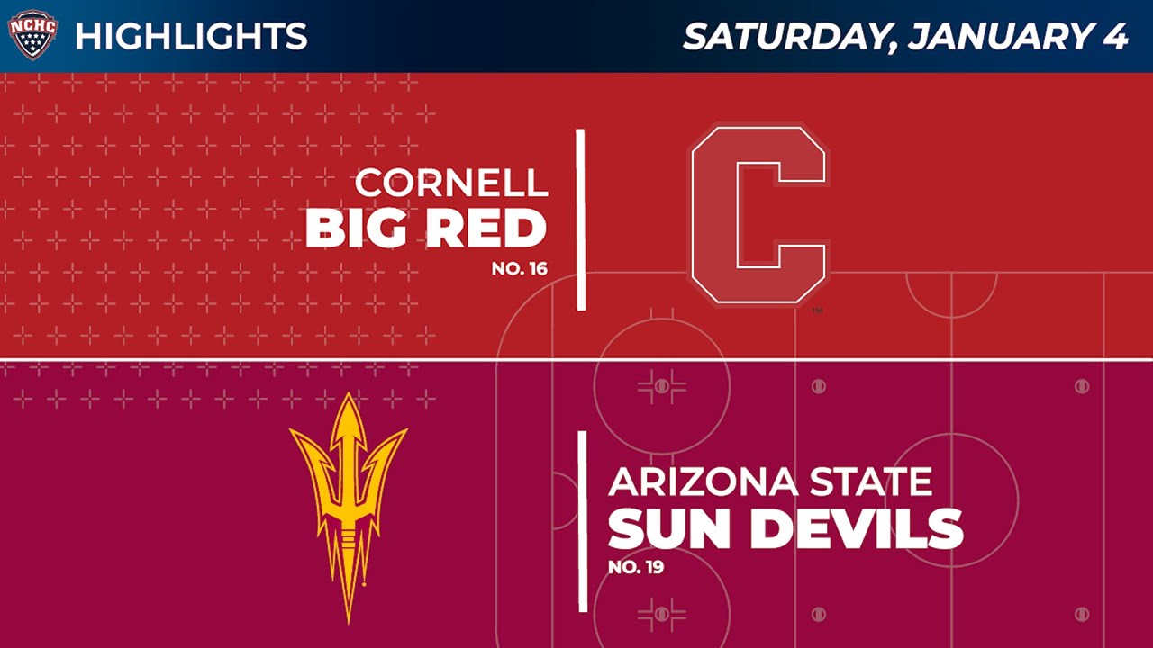 1/4/25 - Cornell at Arizona State Highlights - YouTube