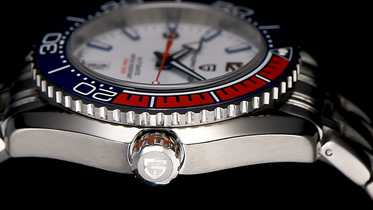 PAGANI DESIGN Brand New 1679 Steel Band Watch Seamaster Series - YouTube