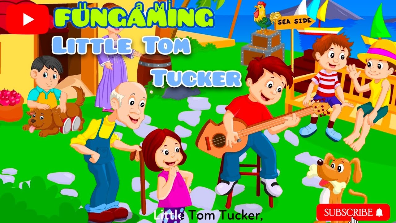 Little Tom Tucker Nursery Rhymes | Little Tom | Kids Video | Kids song🧒 ...