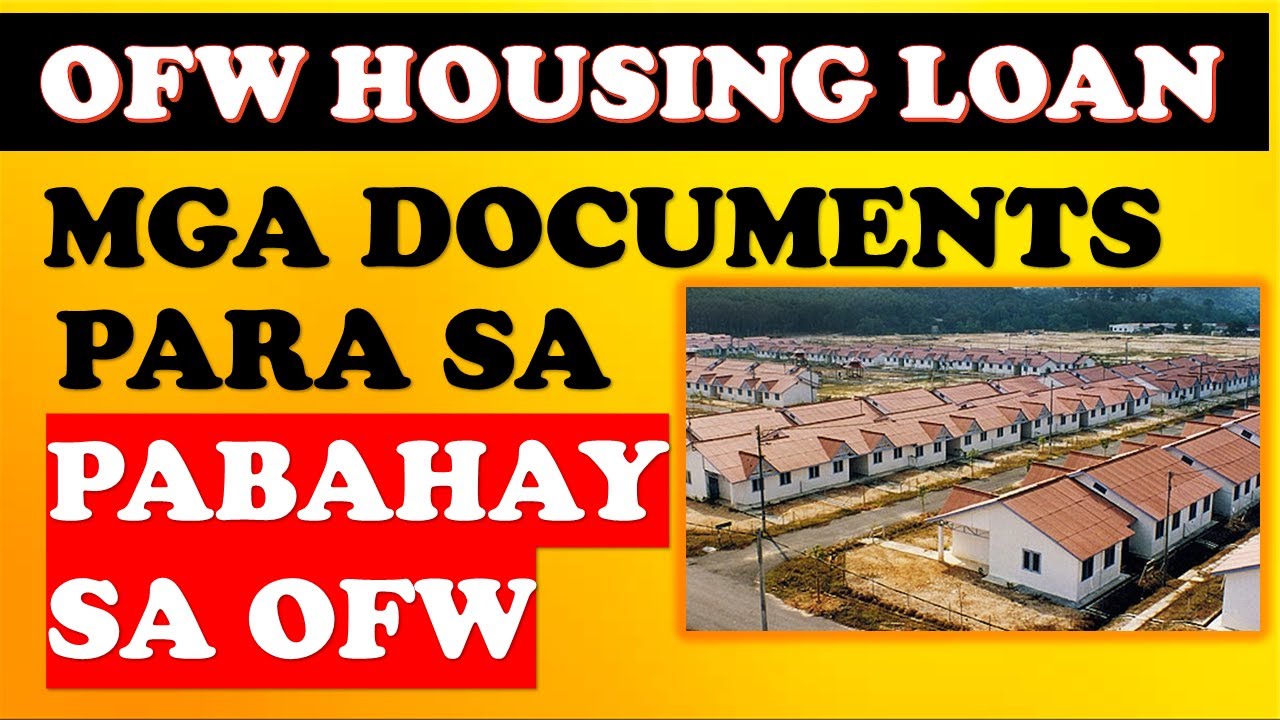 🔴 PAMBANSANG PABAHAY PARA SA MGA OFW APPLICATION FORM - YouTube