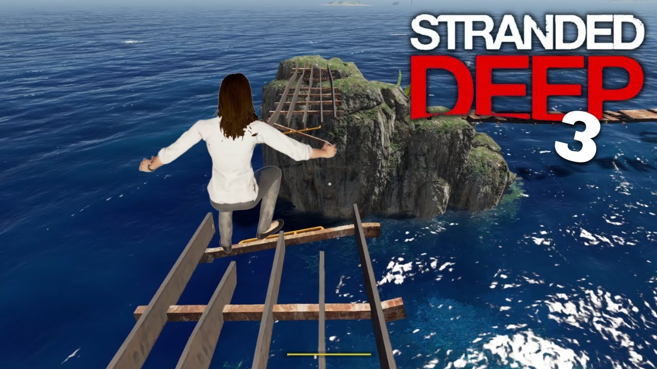 Stranded Deep| S3| EP32| Jumps, caves and...how many sharks?!! - YouTube