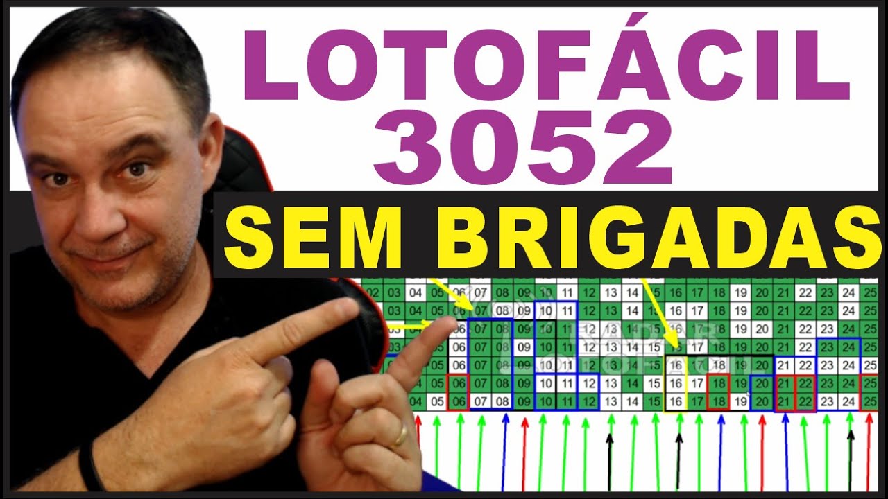 Dicas Para Lotofácil 3052 Análise E Sugestão - YouTube