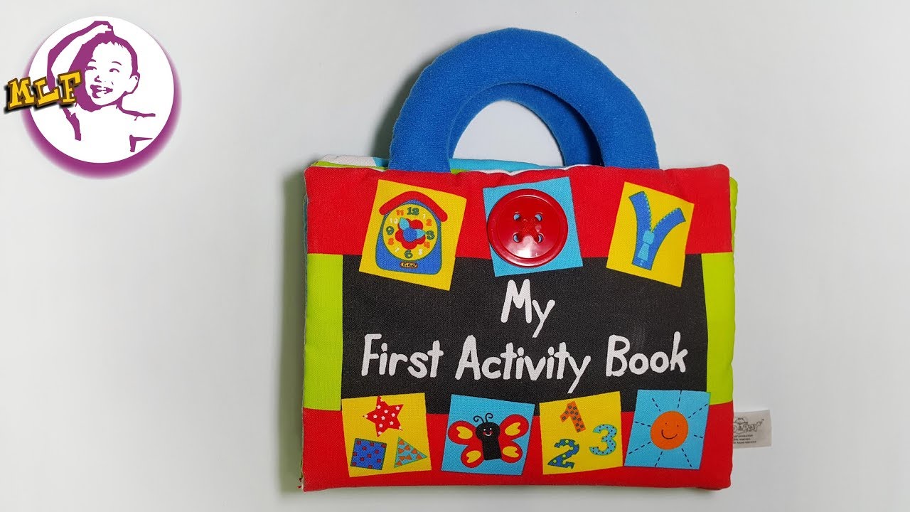 My first activity soft book - YouTube