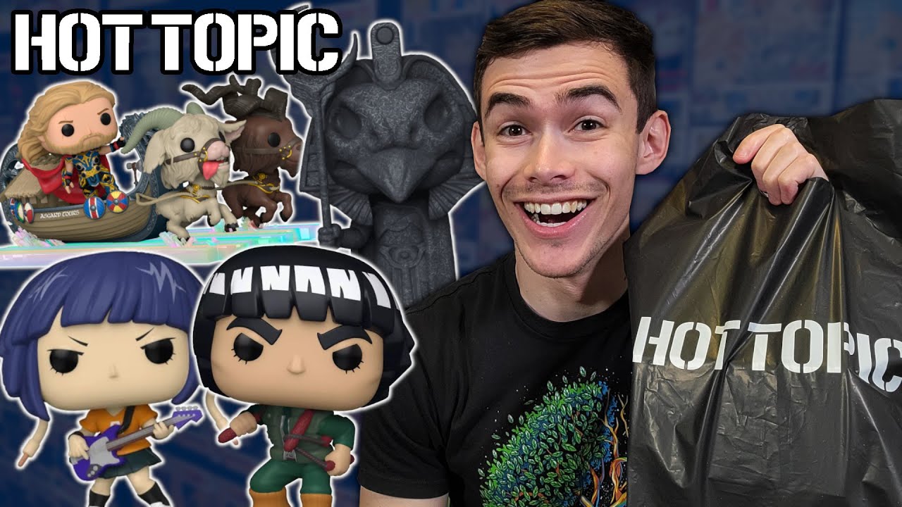 Hot Topic Got In New Funko Pops! | (Funko Pop Hunting) - YouTube
