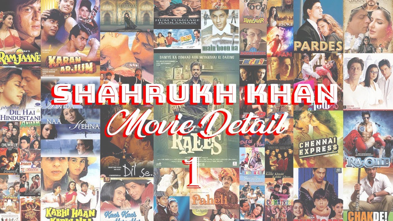 Shahrukh khan movie Detail 01 l Movie Year l Movie Poster l - YouTube