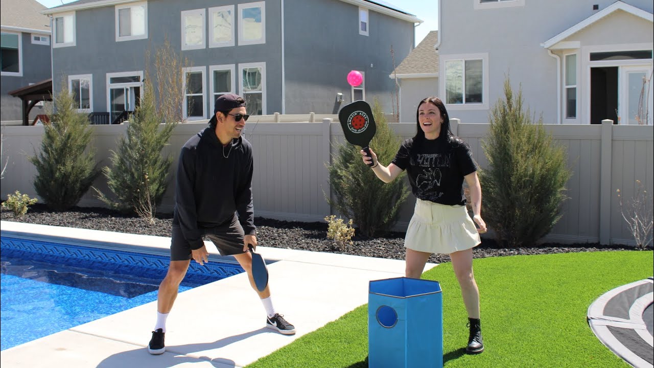 How to Play Batty Ball - The Official Backyard Pickleball Game - YouTube