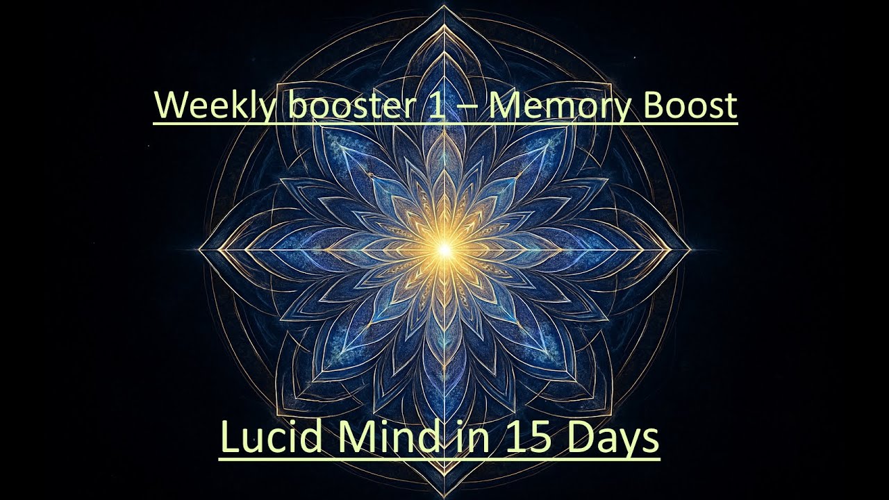 Weekly booster 1 – Memory Boost - YouTube