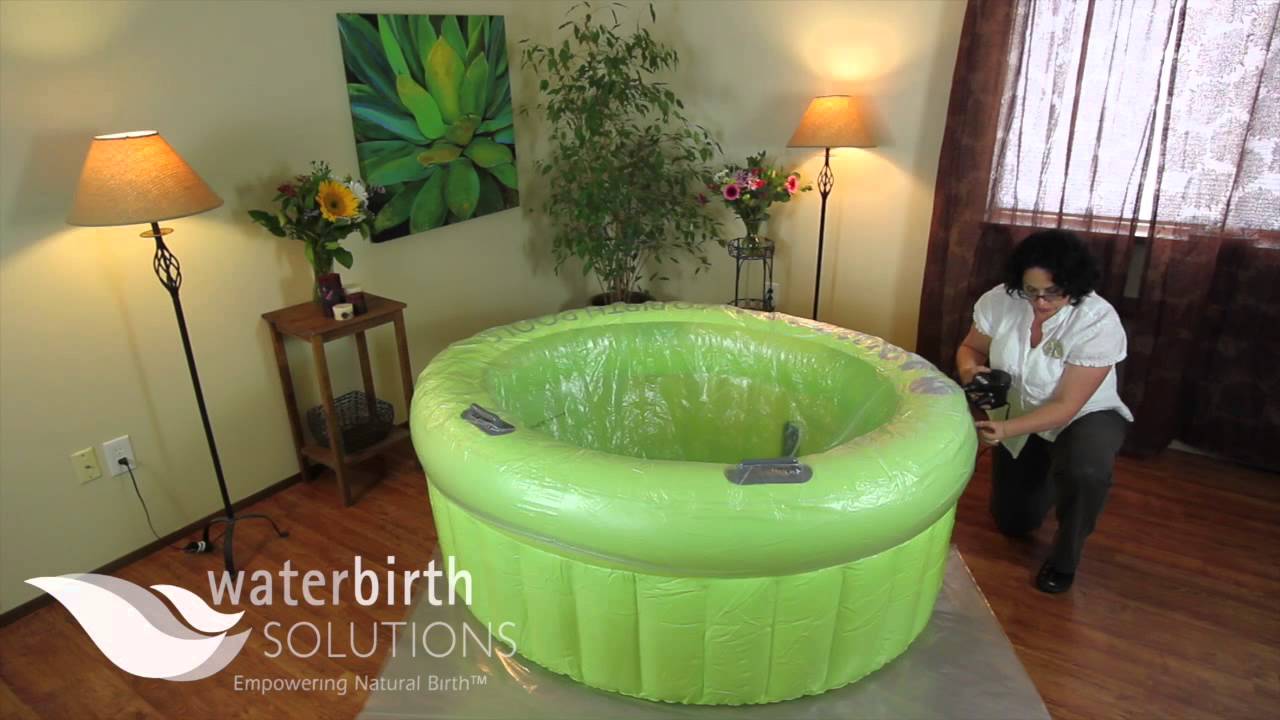 Birthing Pool Inflation (Part Two) - YouTube