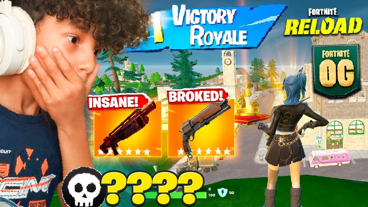 PRODIGY! OG FORTNITE RELOAD HIGH LEVEL GAMEPLAY MOUSE AND KEYBOARD ...