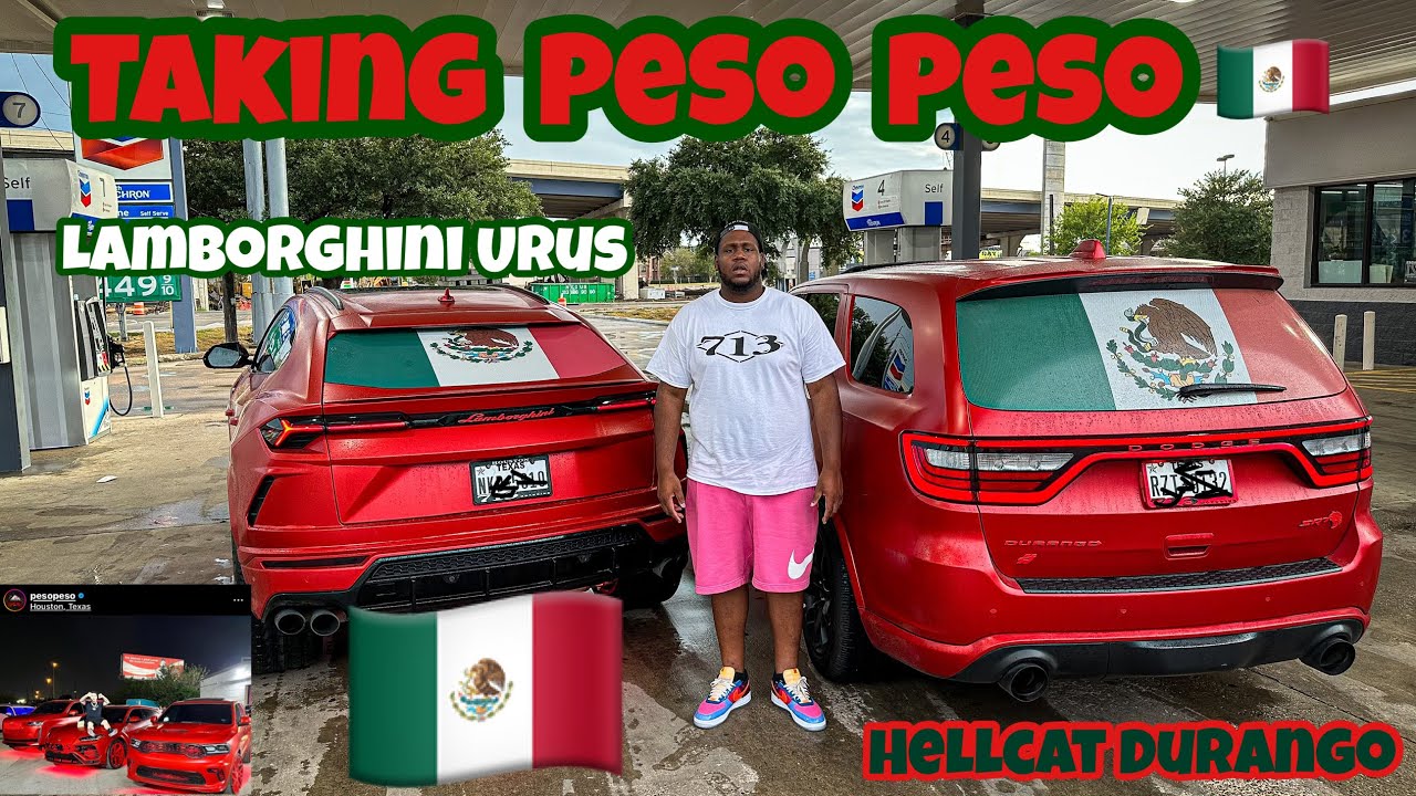 Doing videos on Famous Mexican 🇲🇽rapper pose pose’s hellcat Durango ...