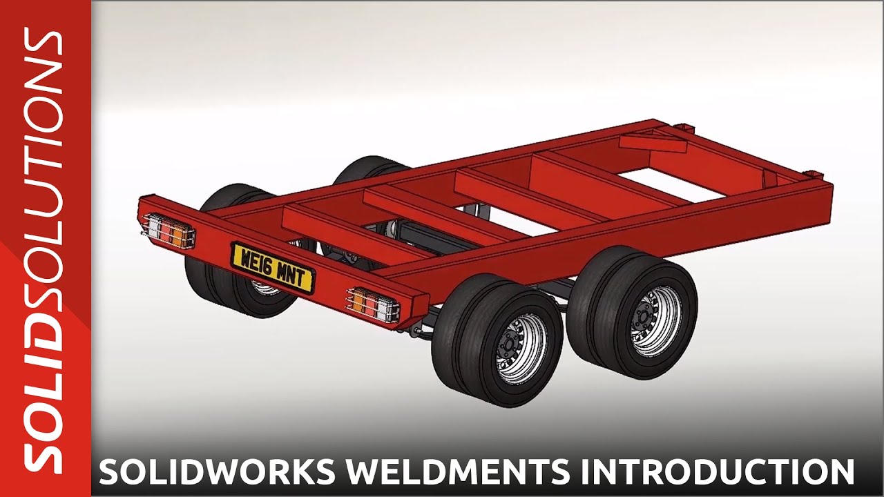 Introduction to SOLIDWORKS Weldments - YouTube