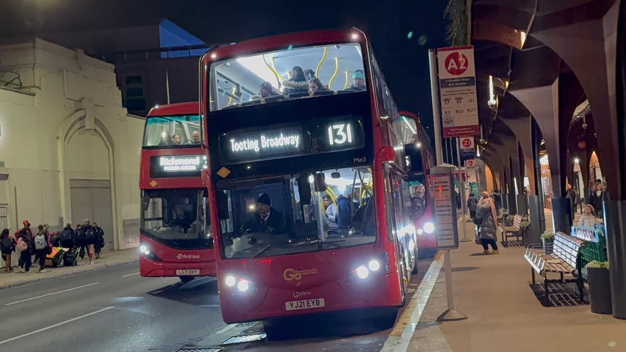 * EXTREMELY RARE * Go Ahead London: Route 131 (Me2 YJ21EYB) Optare ...