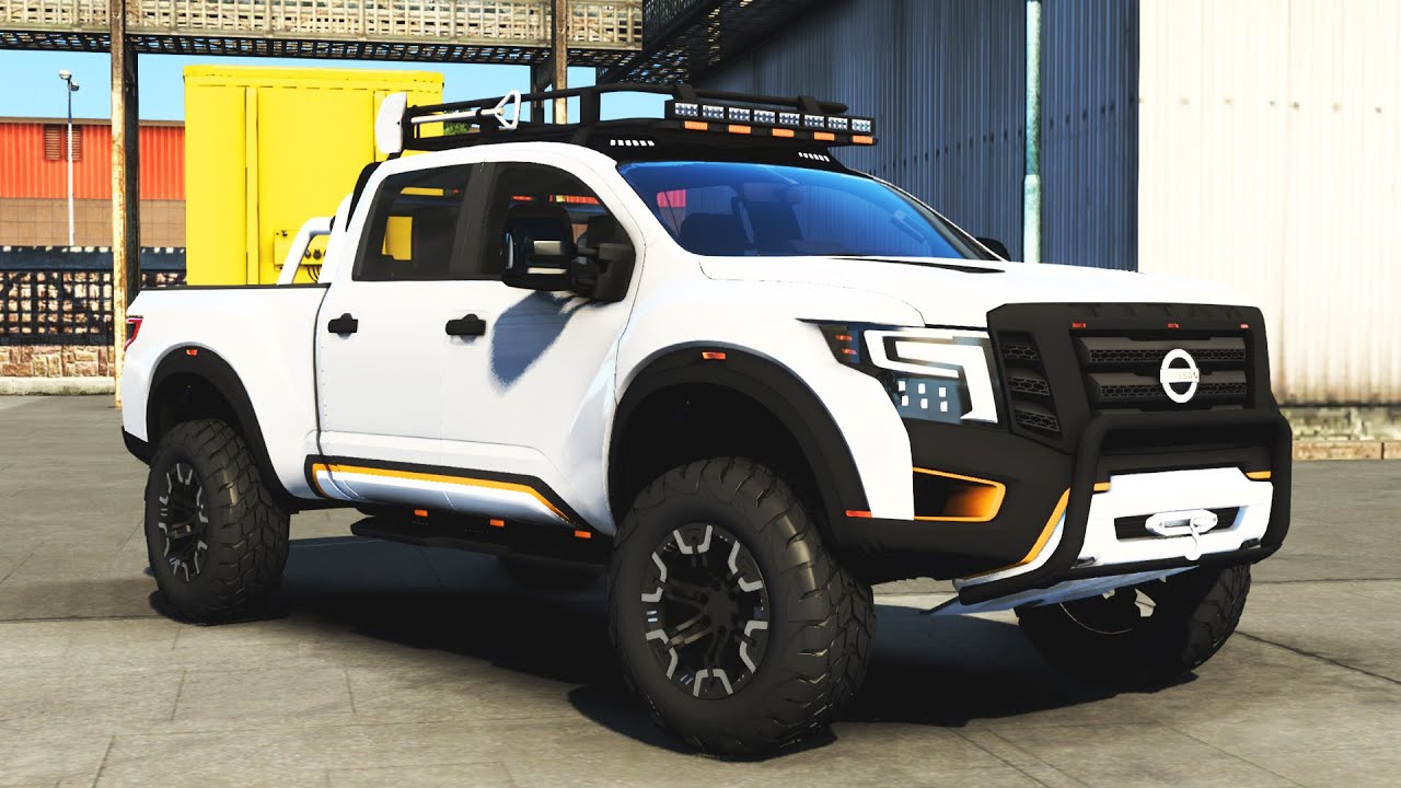 NISSAN TITAN WARRIOR - THE OFFROAD BEAST - ETS2 MODS 1.44 - YouTube