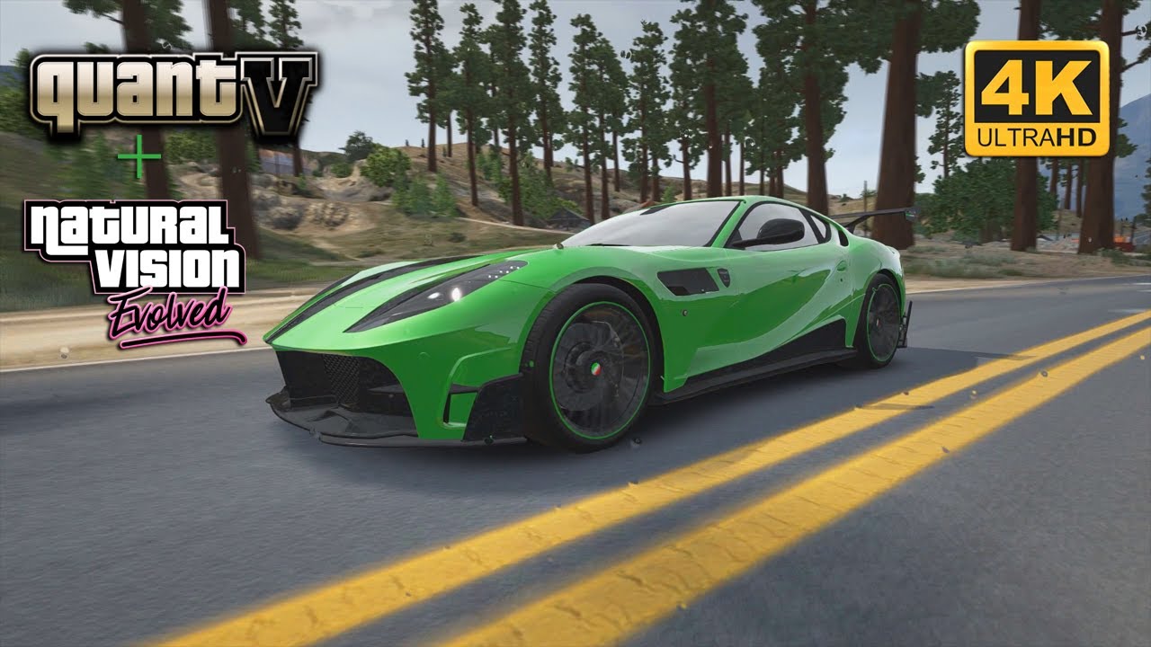 GTA 5 - QUANTV+NVE+YO MAMA+WATER+REMAKE VEGETATION = ULTIMATE GRAPHICS ...