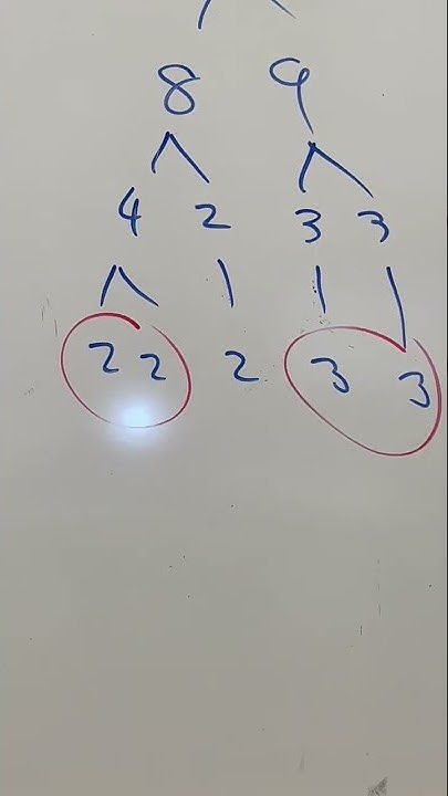 Breaking a number down into Prime Factors - YouTube