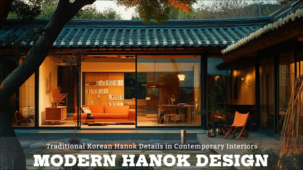 The Art of Fusion: Traditional Korean Hanok Details in Contemporary ...