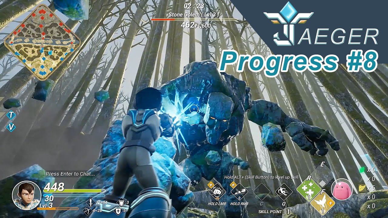 Jaeger - Third-Person MOBA Game - Progress #8 (Added Neutral Monsters ...