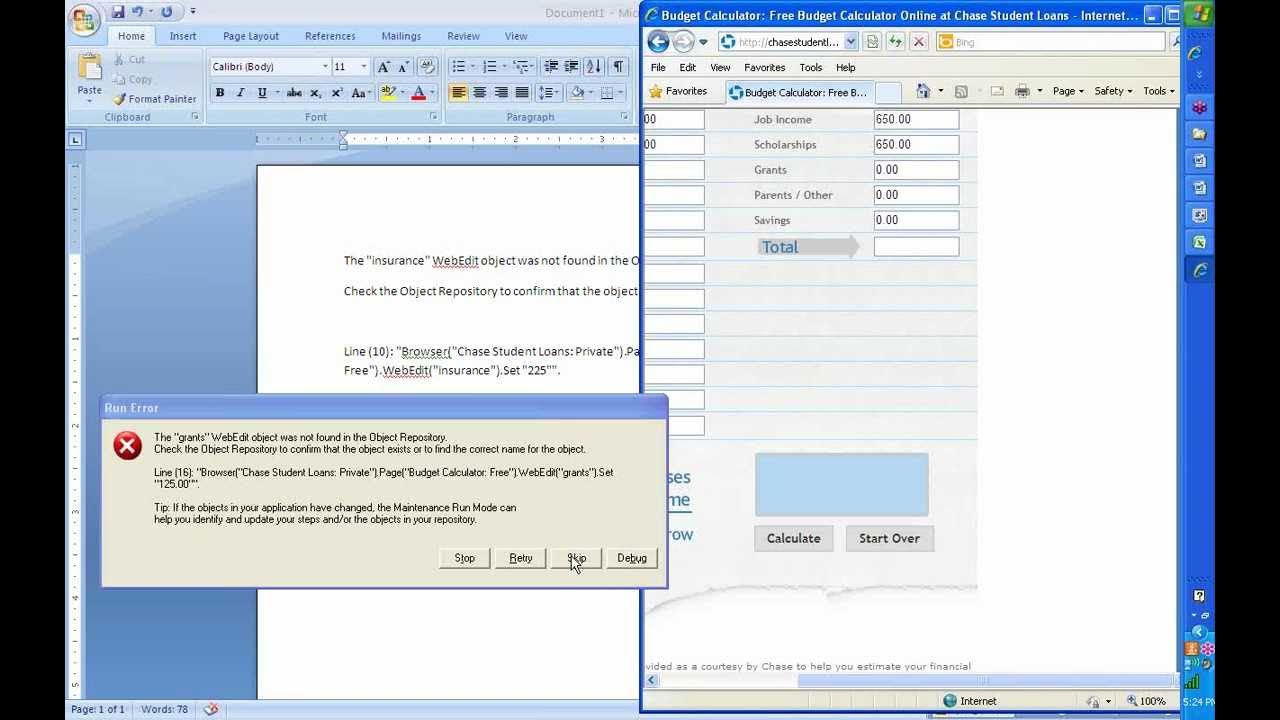 QTP Tutorial 2 Testing QTP Training VB Script QTP Frameworks beginners ...