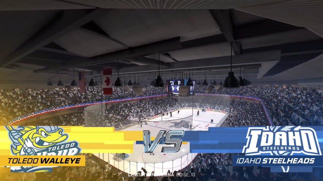 Toledo Walleye vs Idaho Steelheads - Game 2 ECHL Conf Finals 2023 Kelly ...